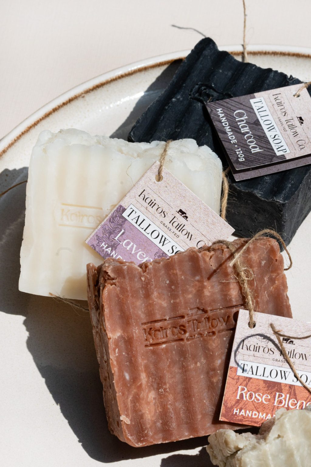 Tallow Soap – 120g – Kairos Regenerative Farming
